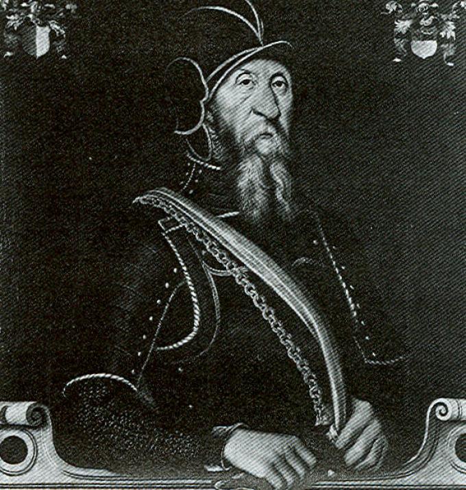Rantzau, Johan, 1492-1565, holstensk feltherre | Grænseforeningen.dk