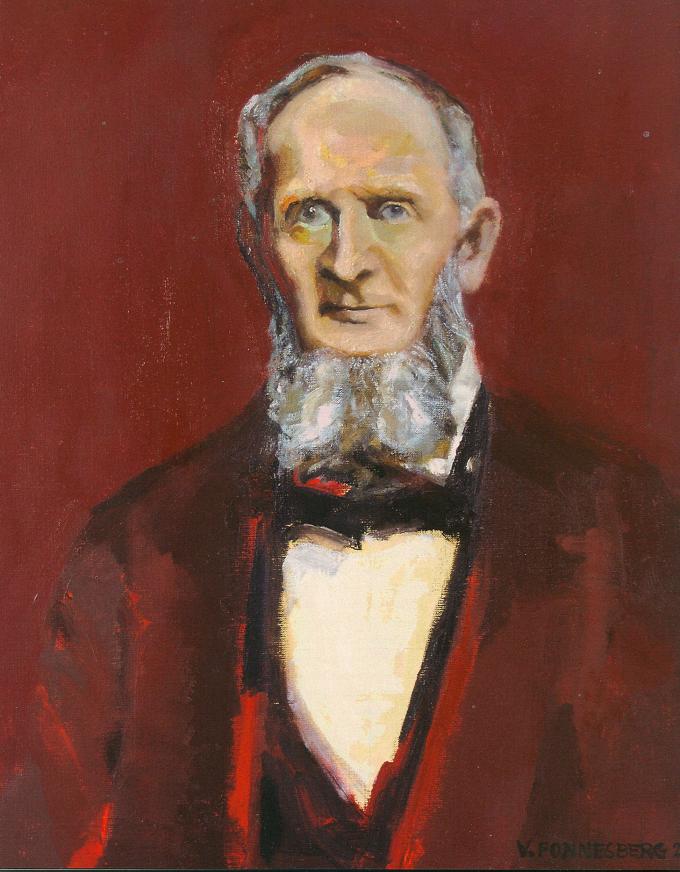 Monrad, Chr.F., 1815-1889, skolebestyrer | Grænseforeningen.dk